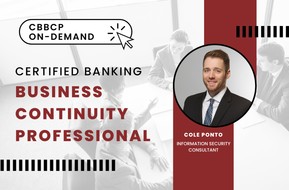 CBBCP: Certified Banking Business Continuity Professional